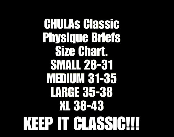 "ONYX" Classic Physique Briefs – CHULA WEAR